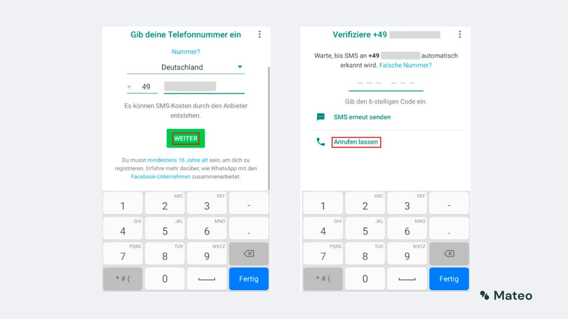Anleitung: WhatsApp Business mit Festnetznummer nutzen | Mateo